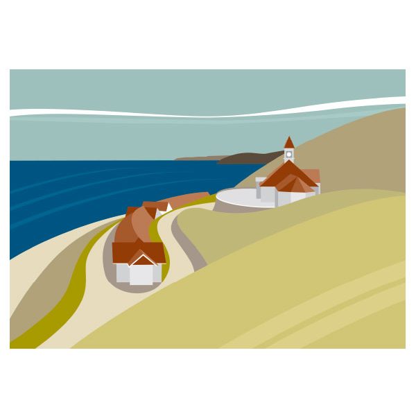Filey Seafront – Ian Mitchell Art