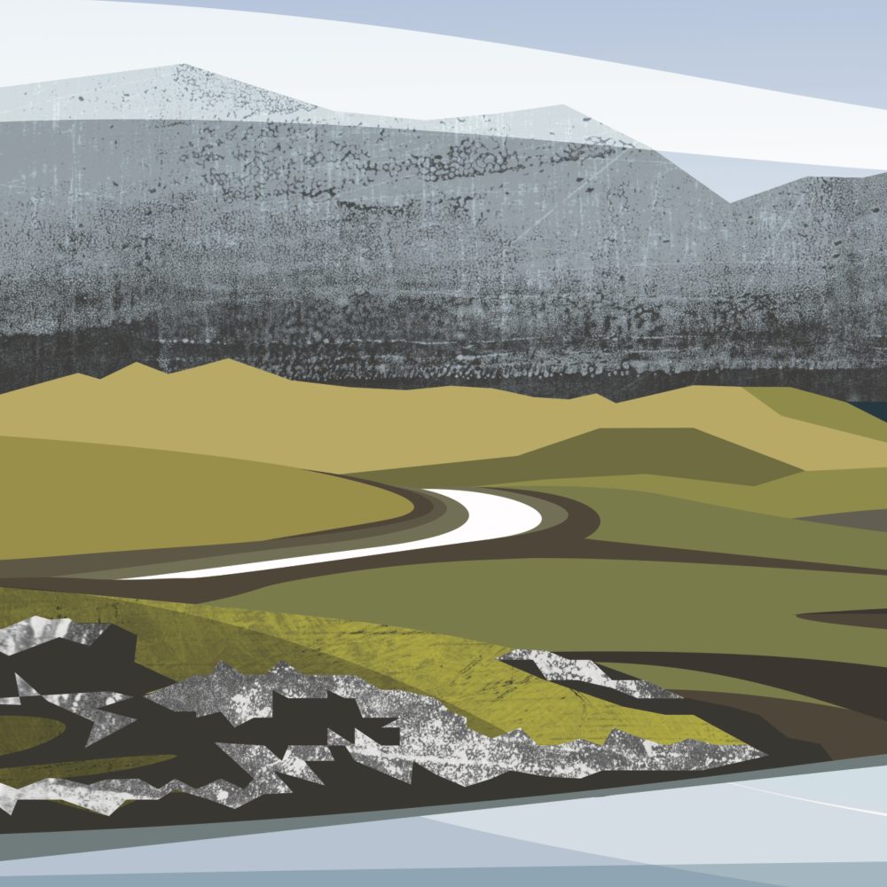The Drive from Gairloch to Poolewe – Ian Mitchell Art